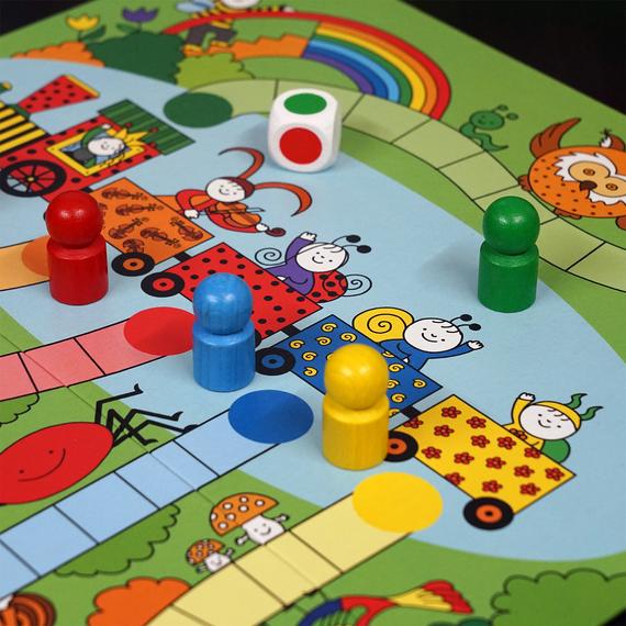 Társasjáték, Vonatos társasjáték